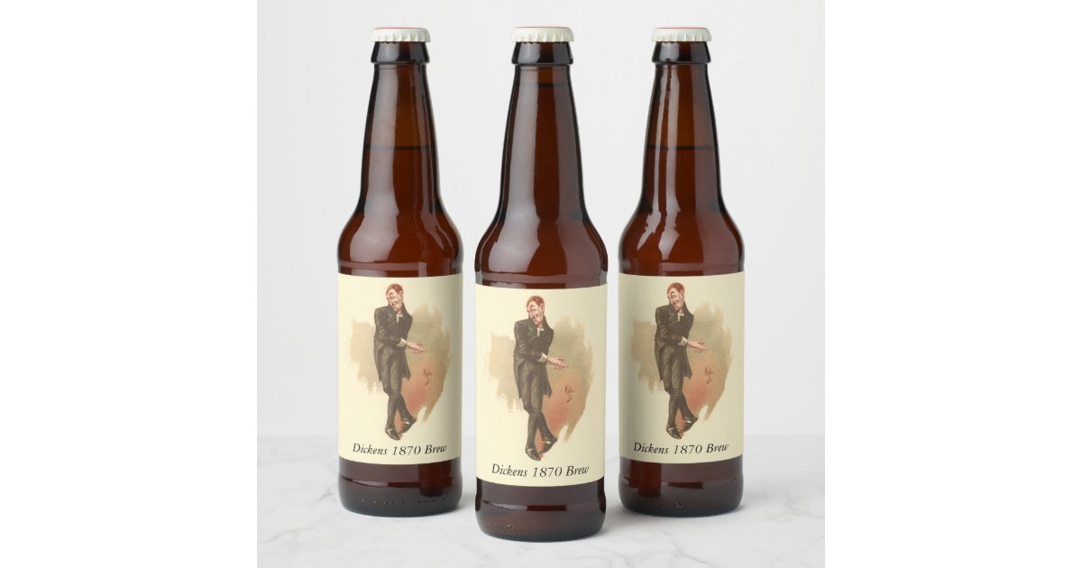 Uriah Heep by Kyd from Dickens' David Copperfield Beer Bottle Label ...