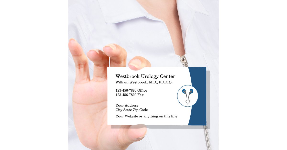 Urologist Medical Urology Business Cards | Zazzle