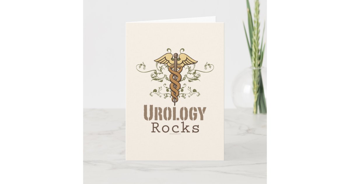 Urology Rocks Urologist Greeting Card | Zazzle
