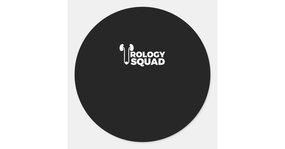 Urology Squad Classic Round Sticker | Zazzle
