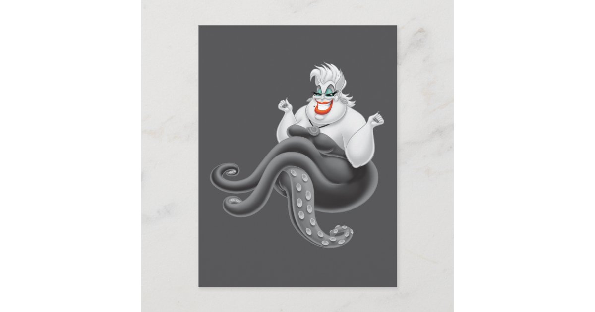Ursula | An Evil Pose Postcard | Zazzle