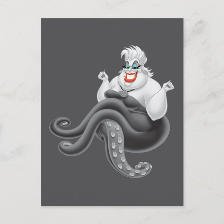 Ursula | An Evil Pose Postcard | Zazzle