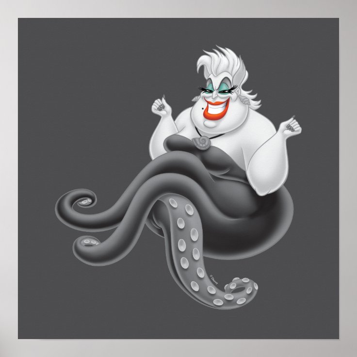 Ursula | An Evil Pose Poster | Zazzle