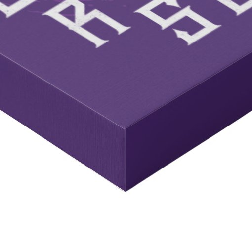 Ursula Logo Faux Canvas Print | Zazzle