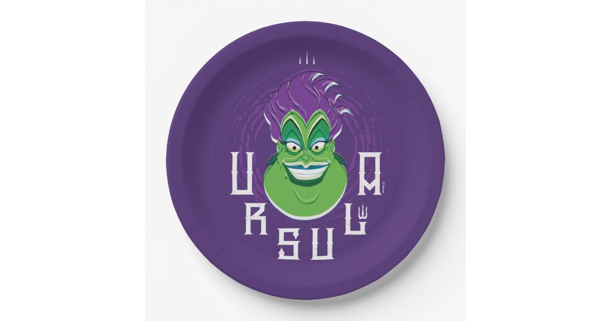 Ursula Logo Paper Plates | Zazzle