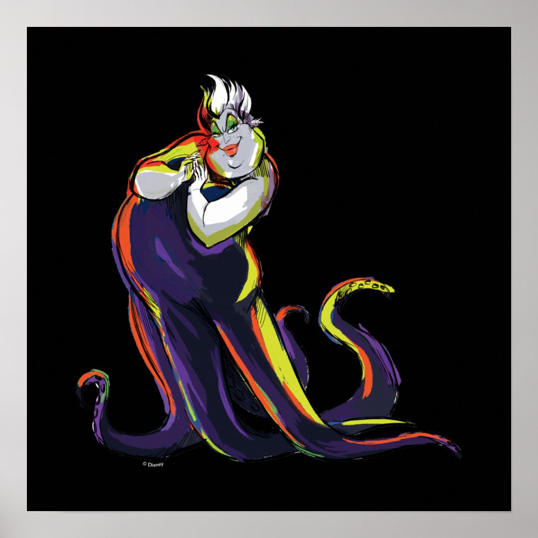 Ursula | Pretty Pose Poster | Zazzle