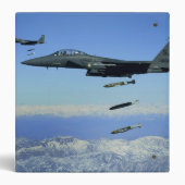 US Air Force F-15E Strike Eagle aircraft Binder | Zazzle