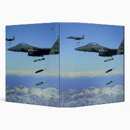 US Air Force F-15E Strike Eagle aircraft Binder | Zazzle