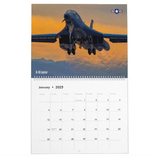 US AIR POWER! – Air Force Aviation Calendar | Zazzle