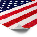 US - American Flag Pop Art Poster Print | Zazzle