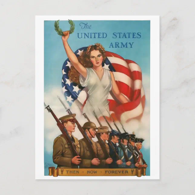 US Army Vintage Postcard | Zazzle