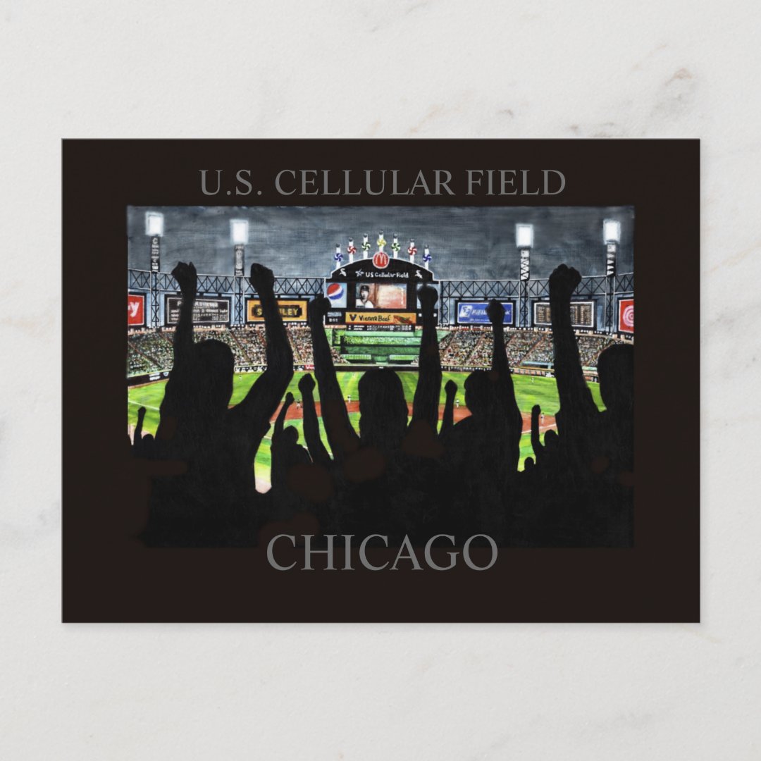 US Cellular Field Randsom Art Postcard | Zazzle