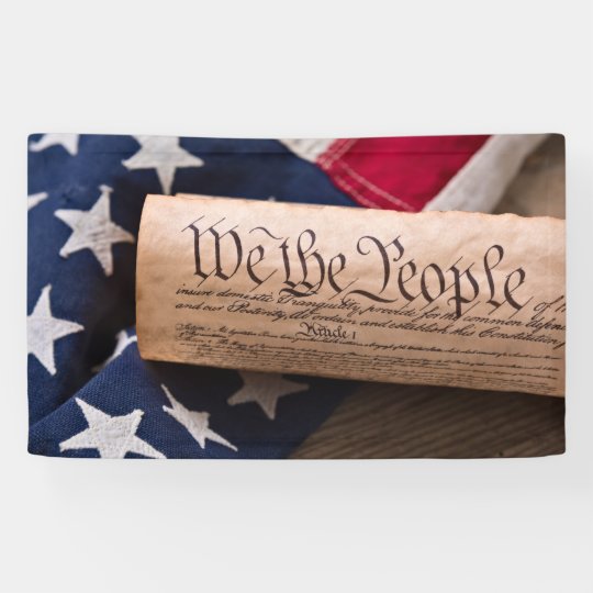 US Constitution Banner | Zazzle.com
