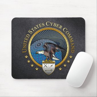 US Cyber Command Mouse Pad | Zazzle