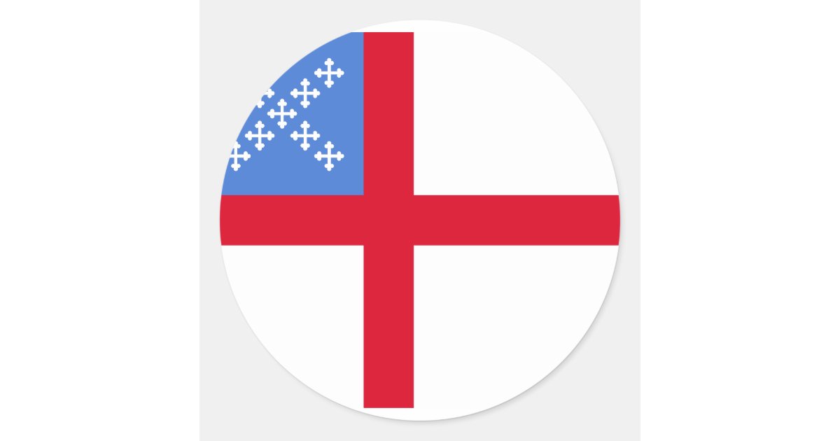 Us Episcopal Church, religious Classic Round Sticker | Zazzle