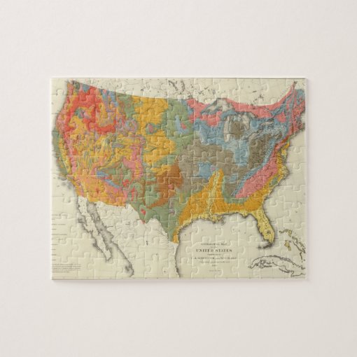 US Geological Map Jigsaw Puzzle | Zazzle