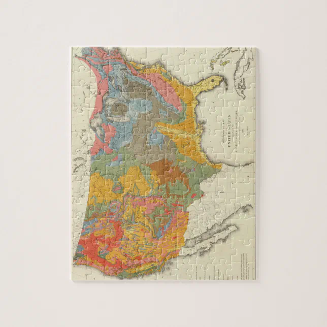 US Geological Map Jigsaw Puzzle | Zazzle
