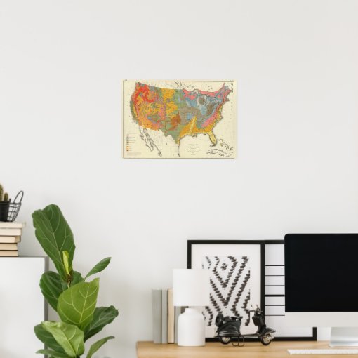 US Geological Map Poster | Zazzle