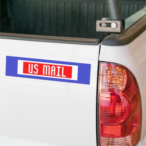 US MAIL bumper sticker | Zazzle