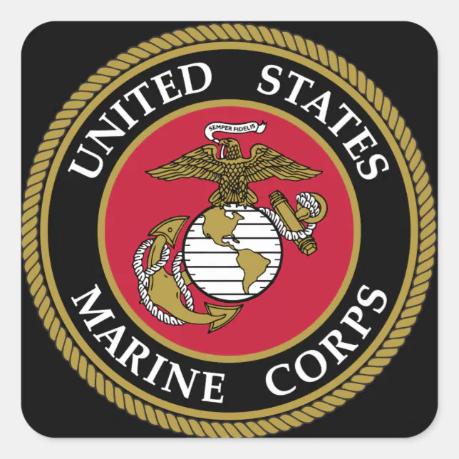 US Marine Corp Sticker | Zazzle