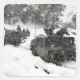 US Marines patrol in Khowst-Gardez Pass Square Sticker | Zazzle