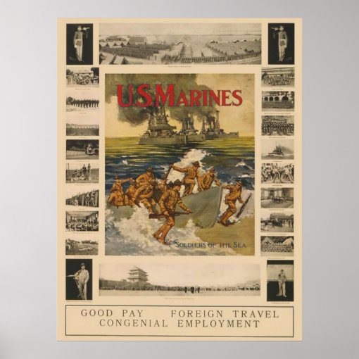 US Marines Poster | Zazzle