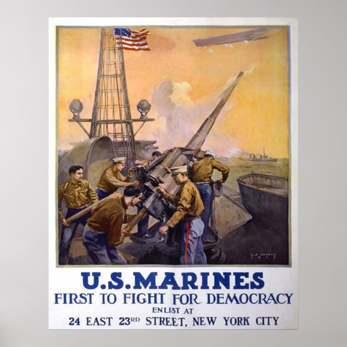 US Marines Poster | Zazzle.com