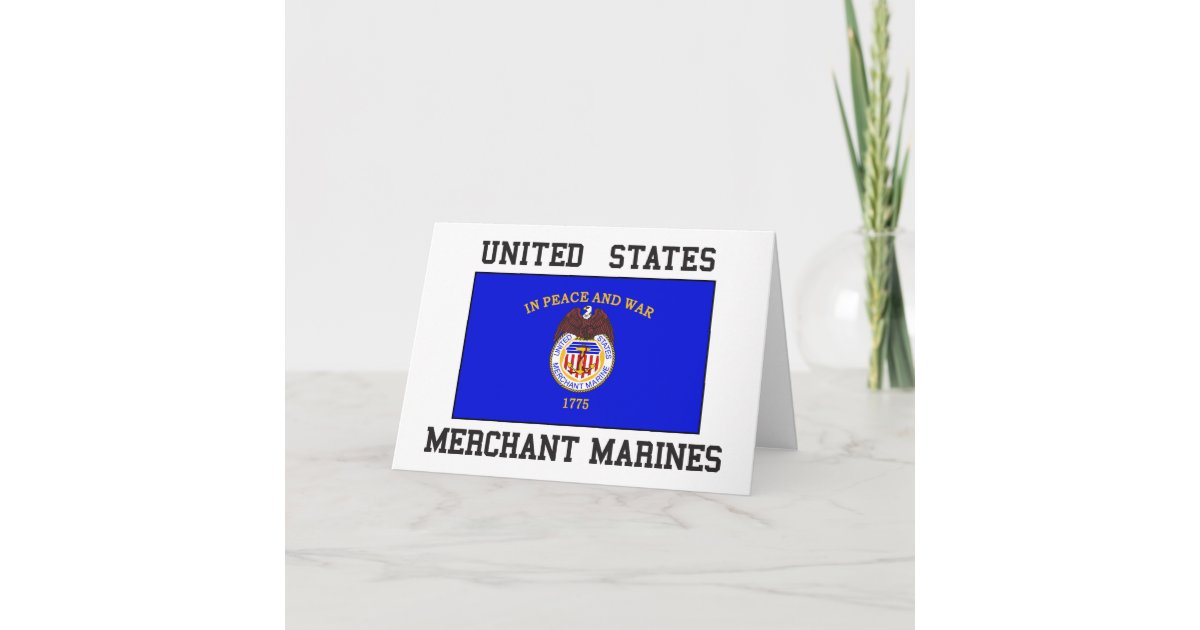 US Merchant Marine Card | Zazzle.com