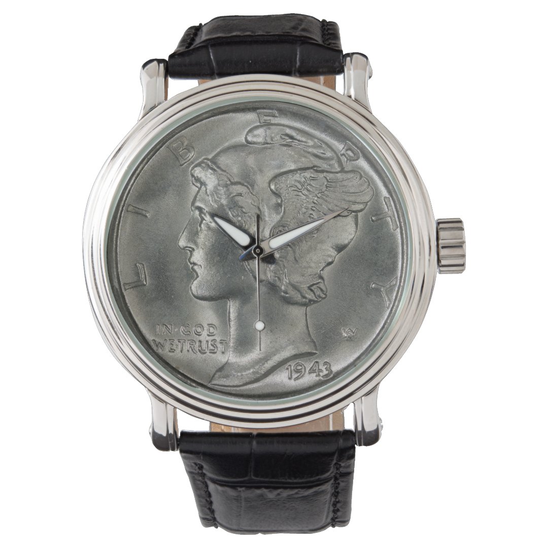 US Mercury Dime (Lady Liberty) Watch | Zazzle