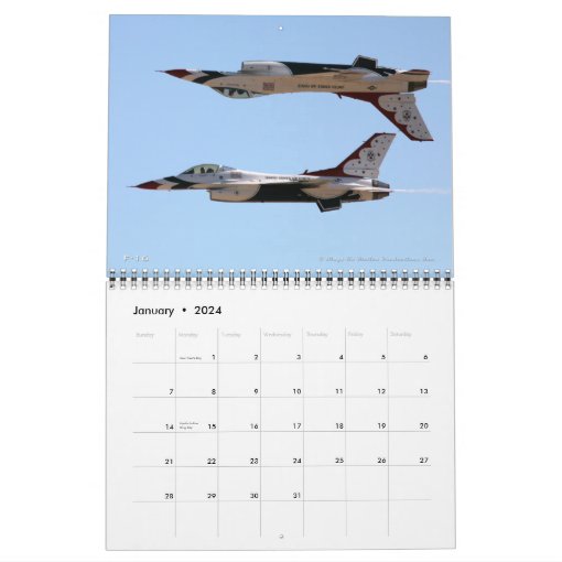 US MILITARY AVIATION CALENDAR | Zazzle