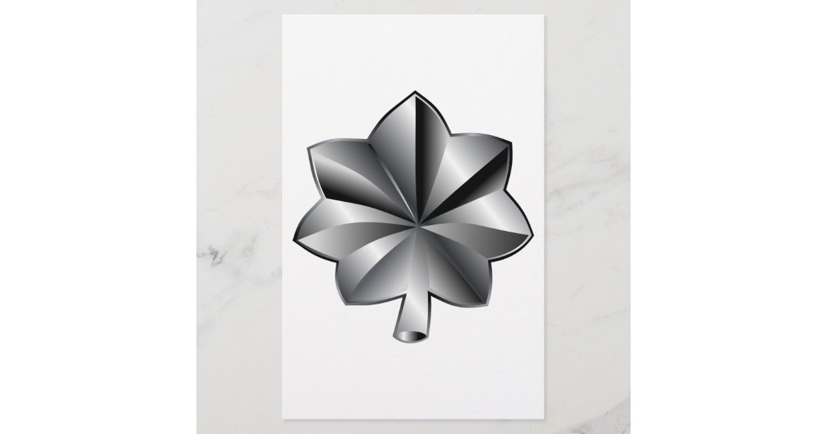 US Military Rank - Lieutenant Colonel Flyer | Zazzle