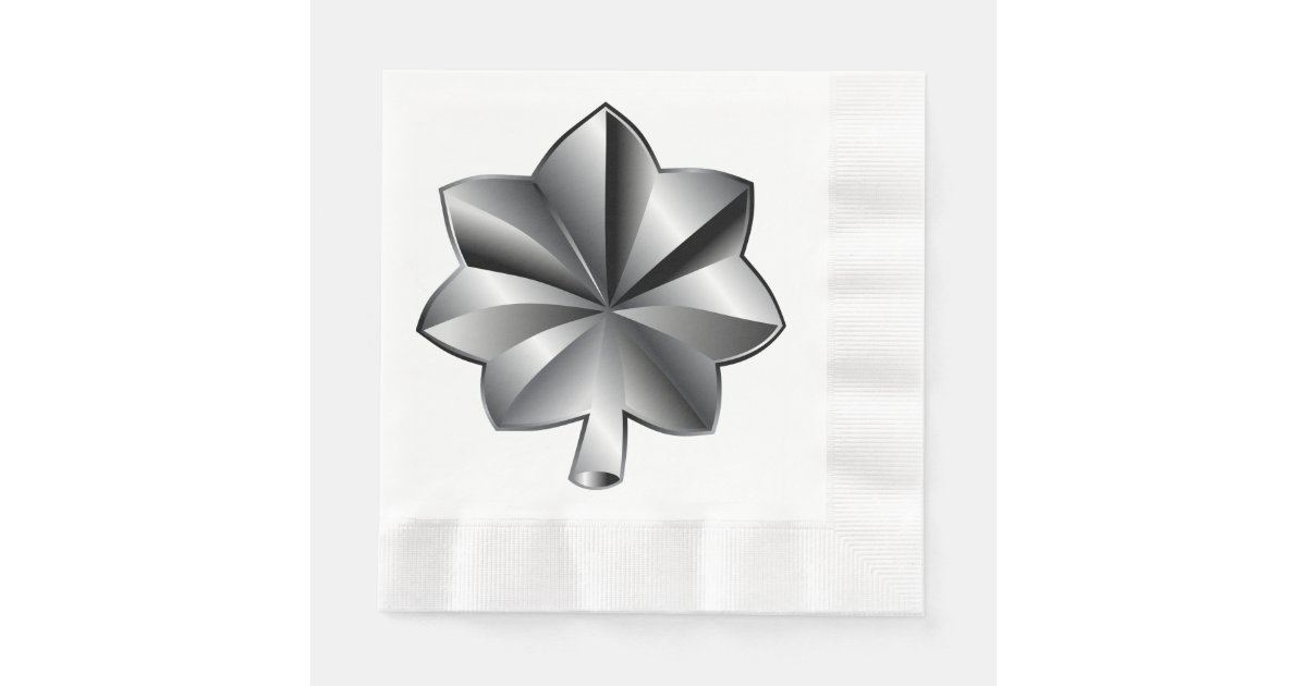 US Military Rank - Lieutenant Colonel Napkins | Zazzle