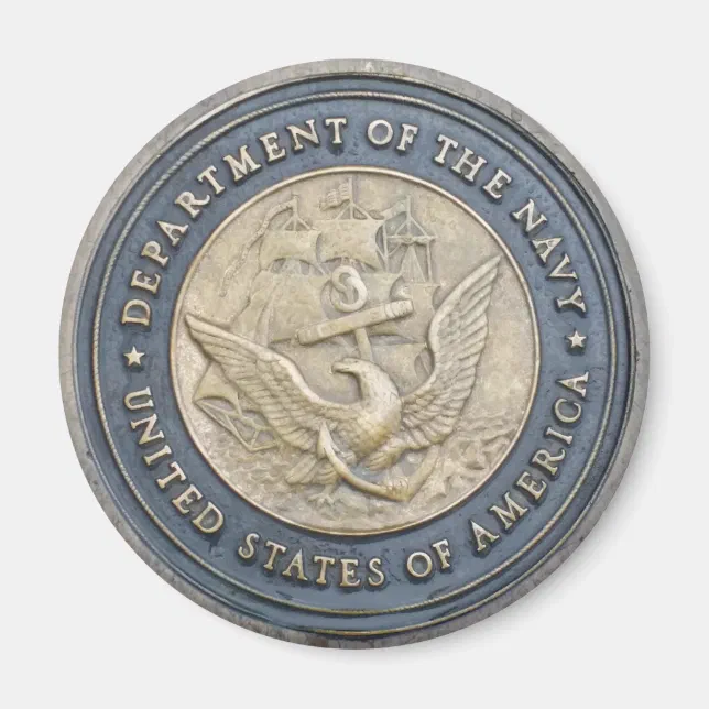 US NAVY crest, emblem Magnet | Zazzle