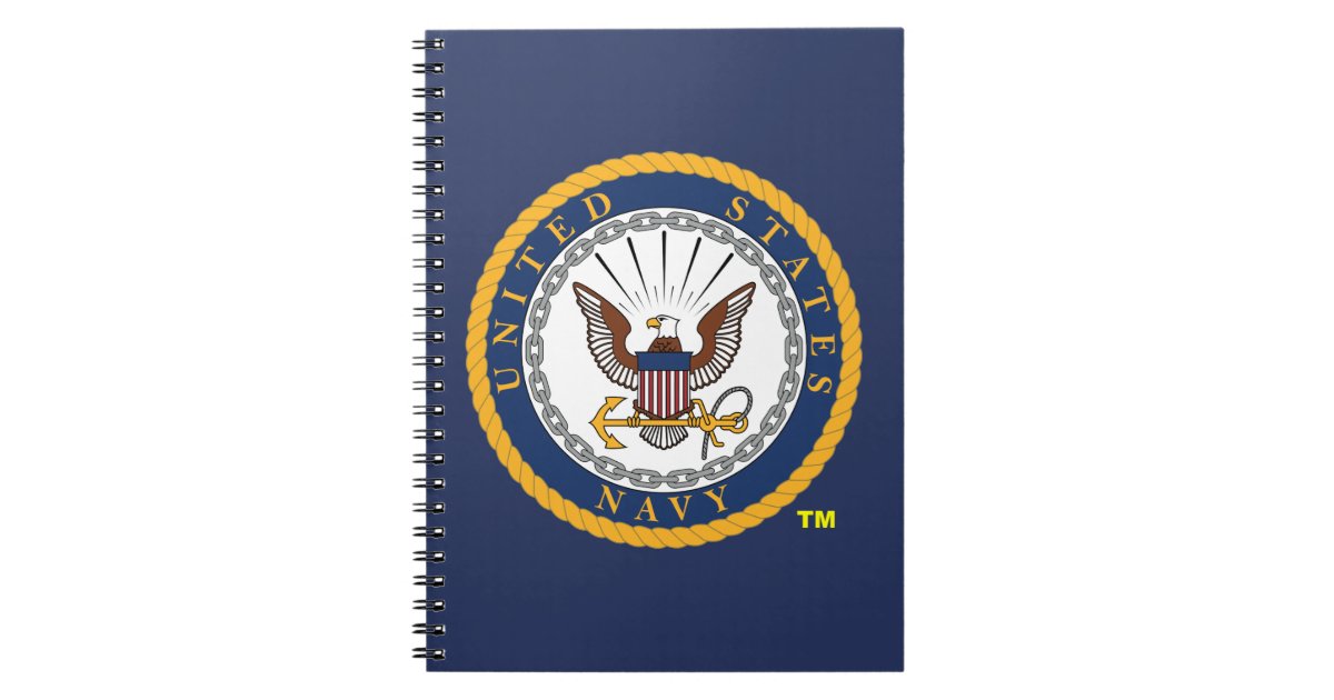 US Navy Emblem Notebook | Zazzle