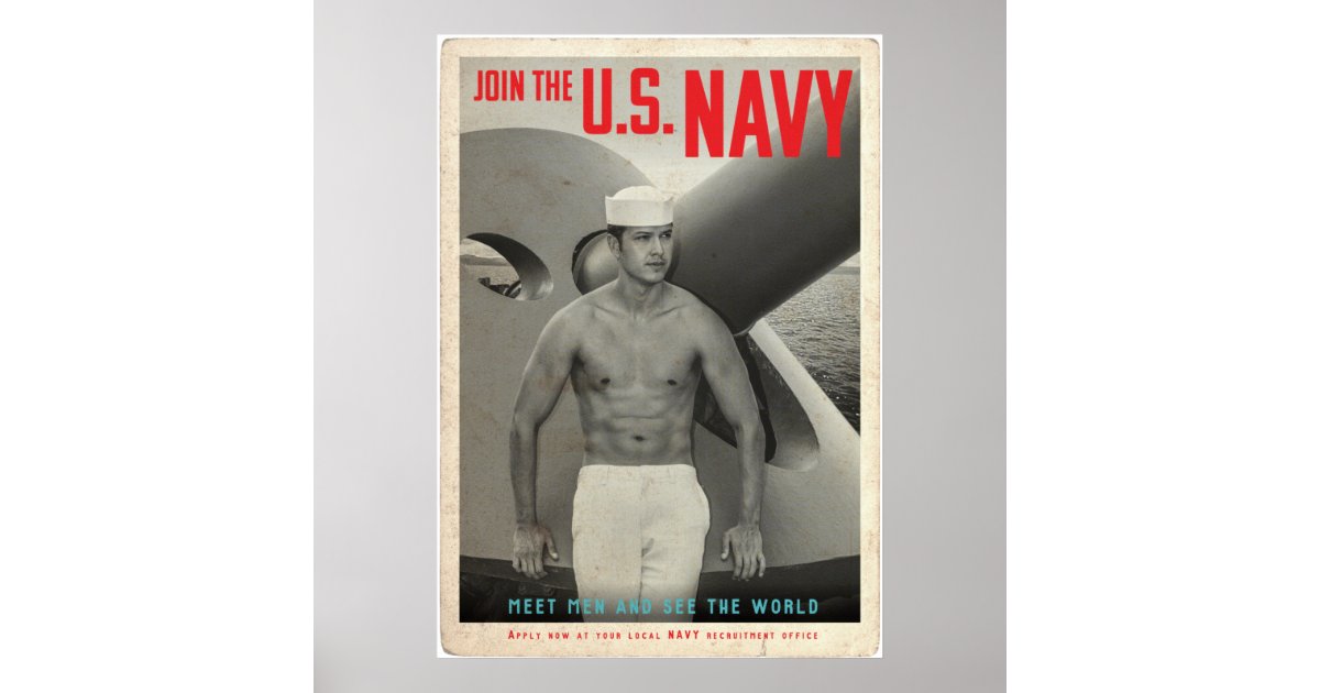US Navy Recruitment Poster | Zazzle