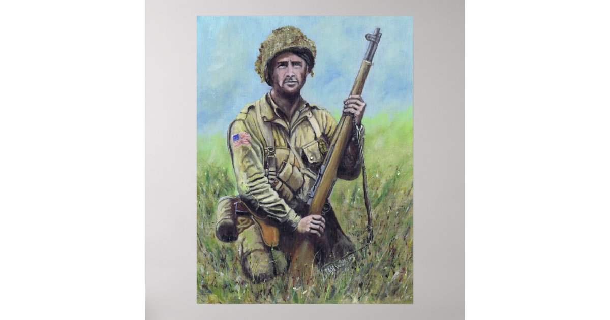 US Paratrooper 82nd Airborne Poster | Zazzle
