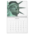 US Patriotic Calendar | Editable Year Text | Zazzle