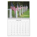 US Patriotic Calendar | Editable Year Text | Zazzle