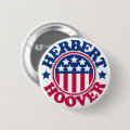 US President Herbert Hoover Button | Zazzle