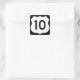 US Route 10 Sign Square Sticker | Zazzle