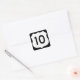 US Route 10 Sign Square Sticker | Zazzle