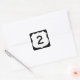 US Route 2 Sign Square Sticker | Zazzle