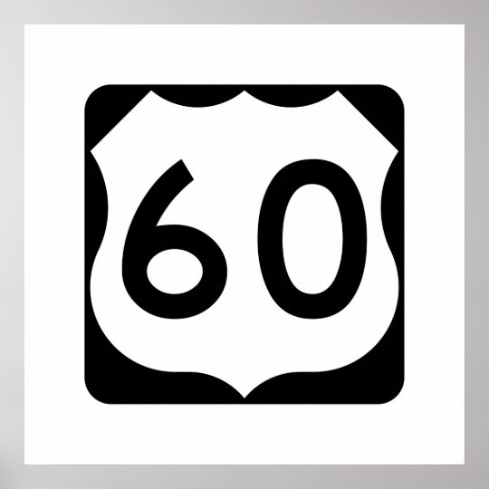 US Route 60 Sign | Zazzle.com