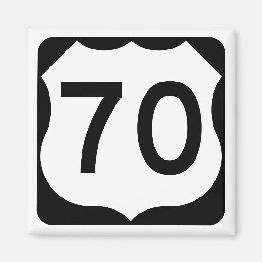 US Route 70 Sign Magnet | Zazzle.com