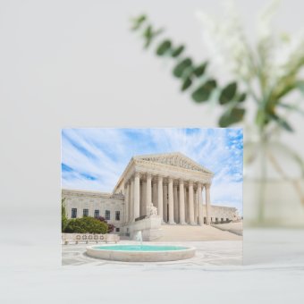 US Supreme Court Postcard | Zazzle