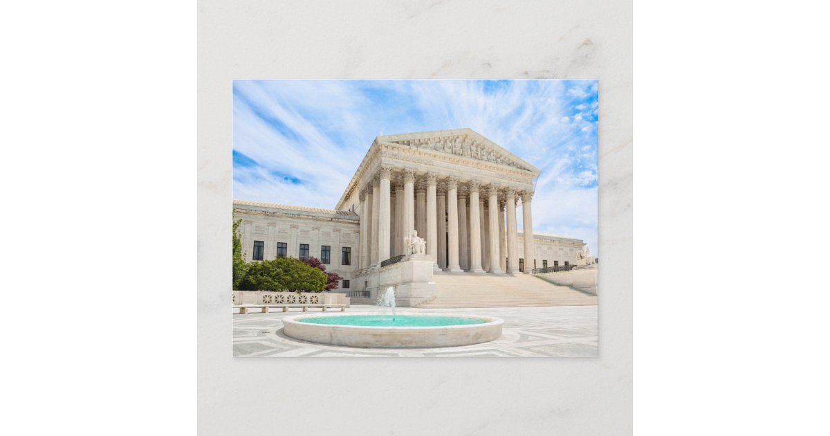 US Supreme Court Postcard | Zazzle