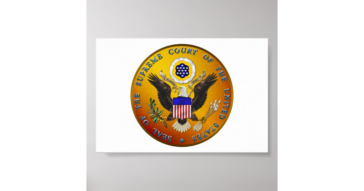 US Supreme Court Poster | Zazzle
