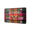 US Virgin Islands Flag St. Croix Madras Custom License Plate | Zazzle