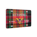 US Virgin Islands Flag St. Croix Madras Custom License Plate | Zazzle