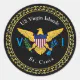 US Virgin Islands Flag USVI St. Croix Classic Round Sticker | Zazzle